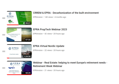 Education :: EPRA - European Public Real Estate
